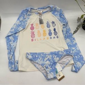 Billabong | Swim | Billabong Girls On A Rainbow Long Sleeve Rashguard ...
